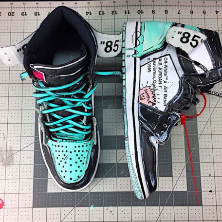 BAPE x SUPREME Easy to use Stencils to Customize Shoes!